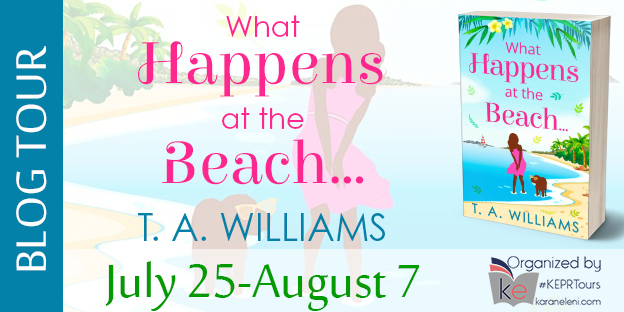 Spotlight on What Happens on the Beach by TA Williams | Linda's Book Bag