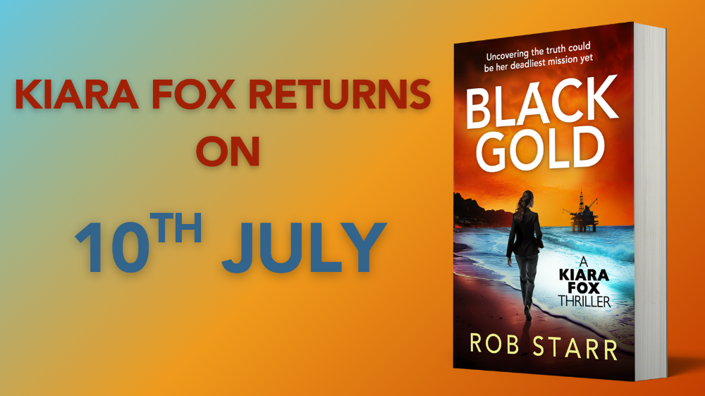 Cover Reveal: Black Gold by Rob Starr | Linda's Book Bag